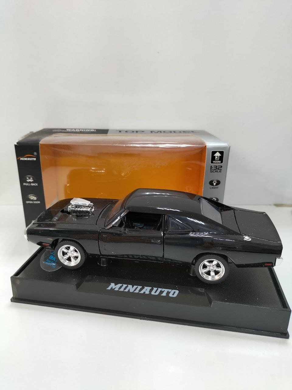 Купить Машинка Mini Auto Dodge 3201, металл, резина, черный в Алматы ...