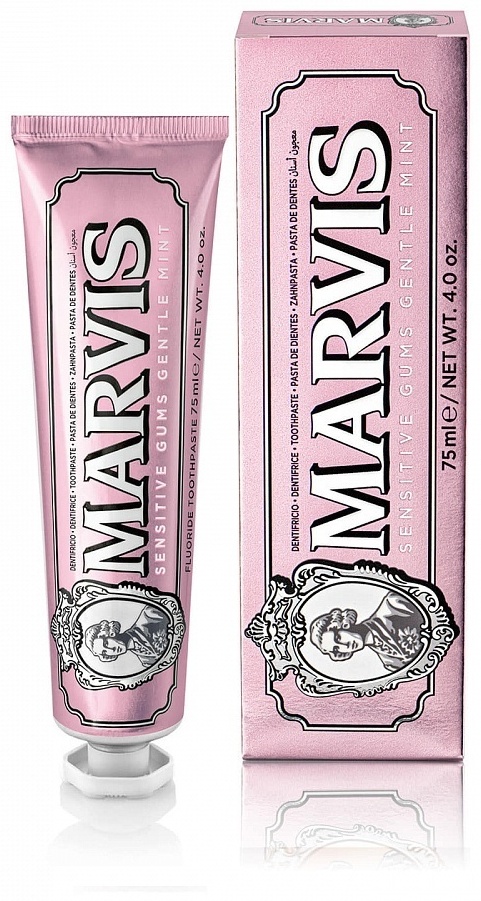Купить Marvis зубная паста Sensitive Gums Gentle Mint 75 мл в Алматы ...