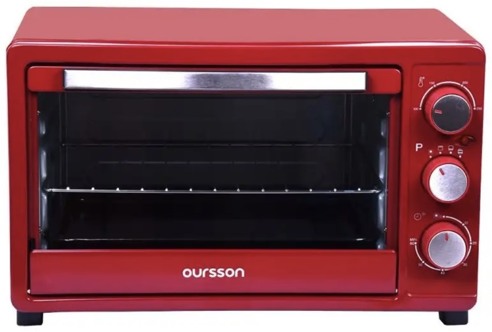 Купить Настольная электропечь Мини-печь Oursson MO2325 красный в Алматы – Магазин на Kaspi.kz