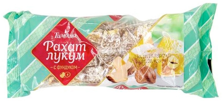 Купить Тимоша Рахат-лукум с фундуком 250 г в Алматы – Магазин на Kaspi.kz