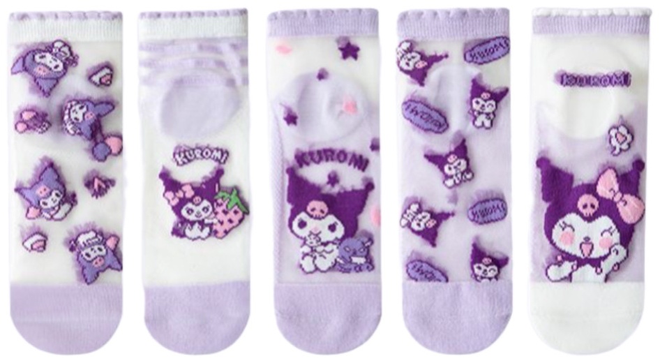 Купить Носки Hello Kitty KRK0001 фиолетовый, сиреневый 31-35 в Алматы ...