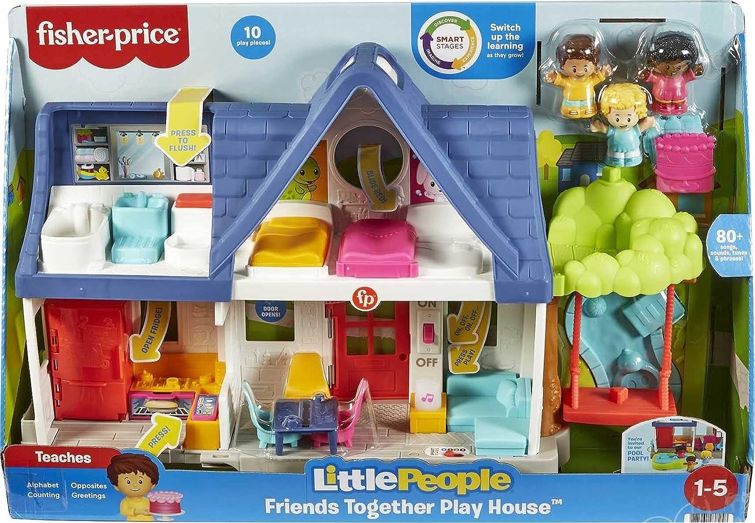 Купить Fisher-Price Little People Play House SMYTH198524 в Алматы ...