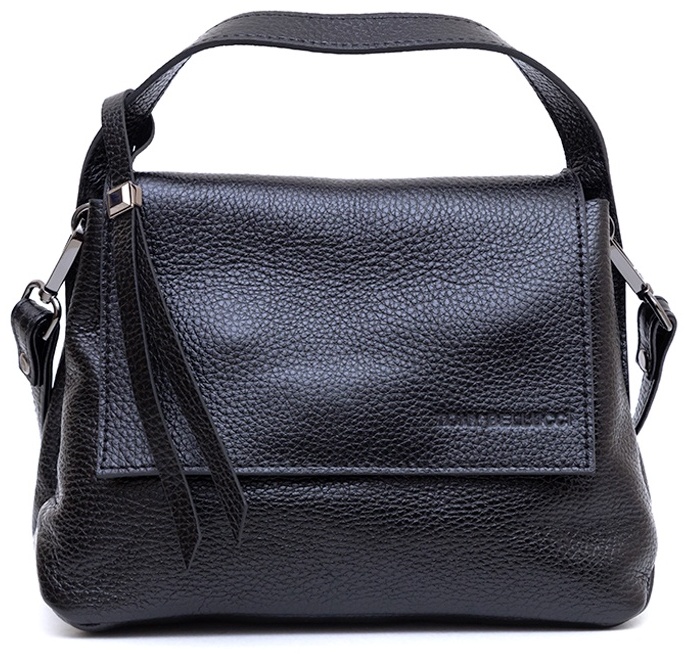 Купить Сумка кросс-боди Tony Bellucci 059-1 натуральная кожа черный в Алматы – Магазин на Kaspi.kz