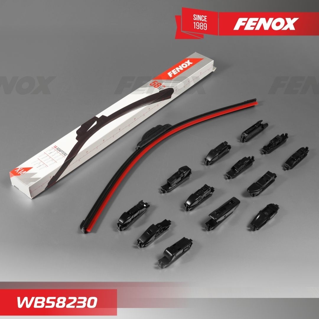 Купить Щетка бескаркасная FENOX WB58230 580 мм, 1 шт в Алматы – Магазин ...