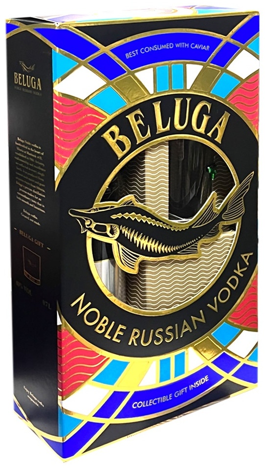 Купить Подарочный набор Beluga водка 40% 0.7 л в Алматы – Магазин на ...