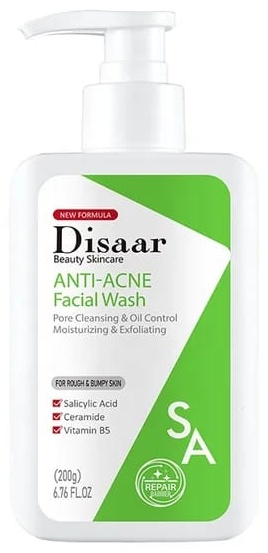 Купить DISAAR Anti Acne Facial Wash гель 200 мл в Алматы – Магазин на ...