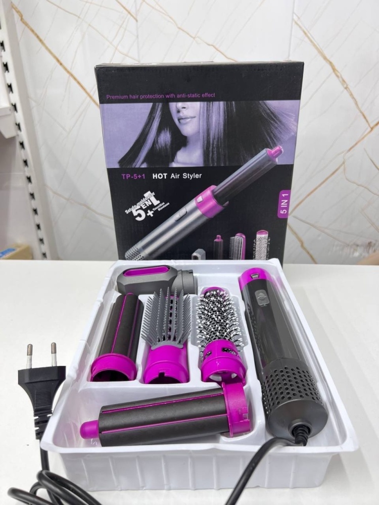 Купить Hot Air Styler TP-5+1 стайлер 700 W в Алматы – Магазин на Kaspi.kz