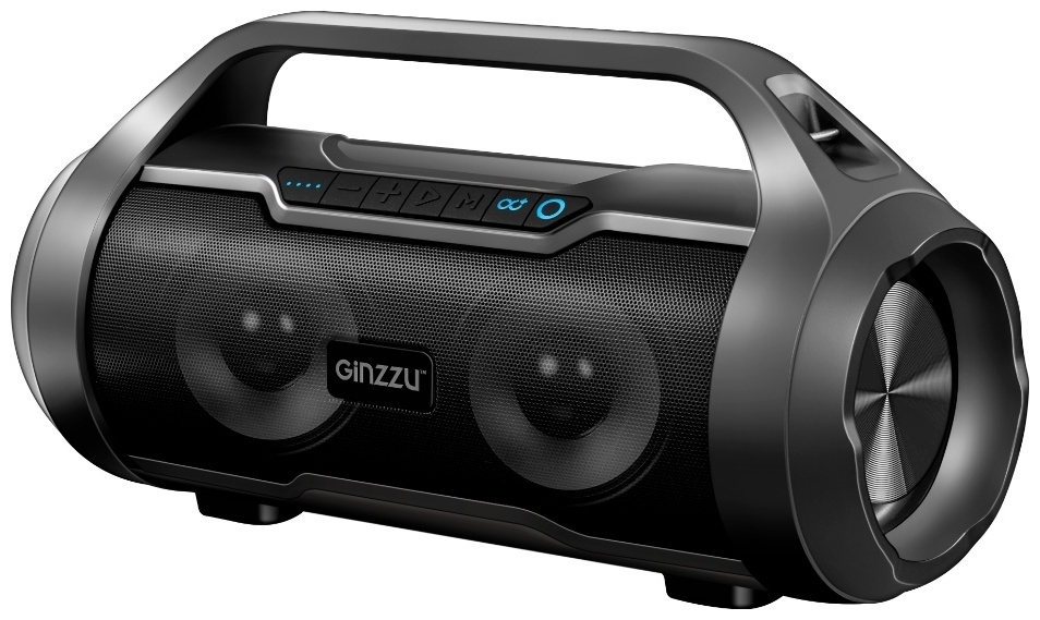 Купить Портативная колонка Ginzzu GM-984G черный в Алматы – Магазин на ...