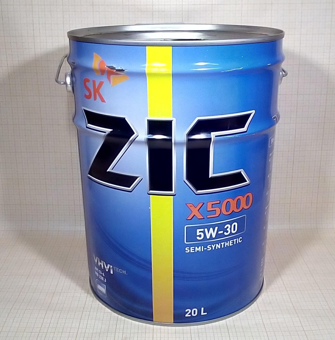 Купить ZIC X5000 5W-30 20 л в Алматы – Магазин на Kaspi.kz