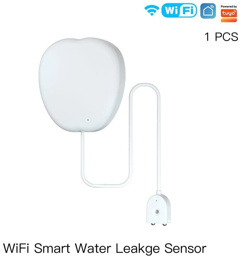 Купить Датчик протечки MOES WLSM-02, экосистема: Tuya Smart в Алматы ...