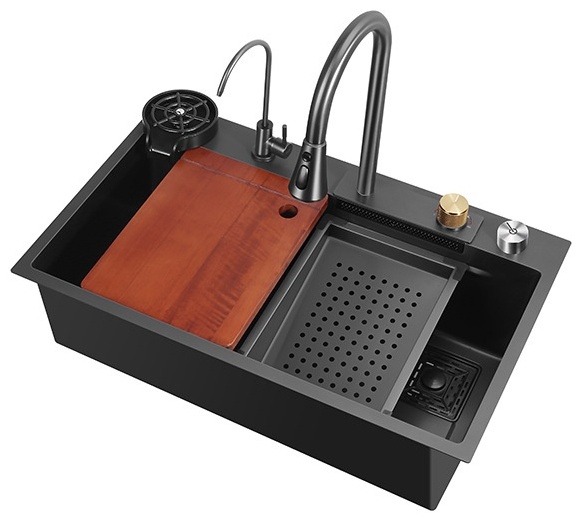 Купить Кухонная мойка BS-697- 201K-7546 врезная 75х45х22 см ...