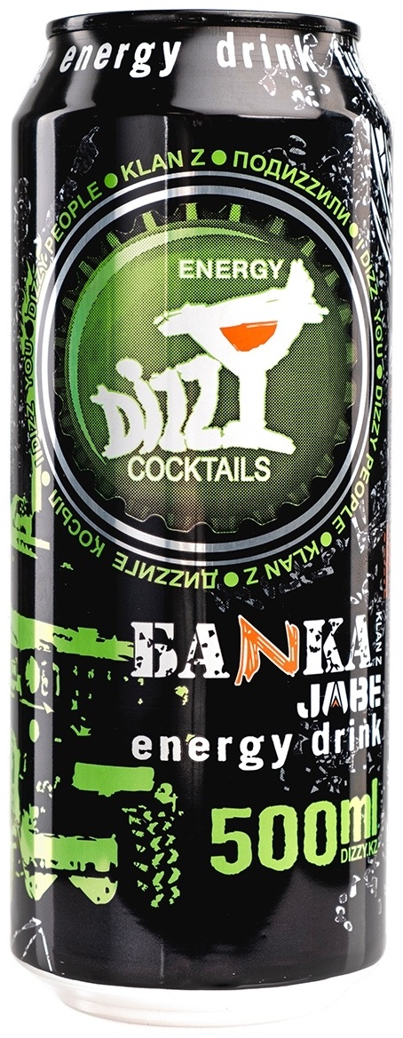 Купить Энергетический напиток Dizzy Energy Drink Jabe 500 мл в Алматы ...