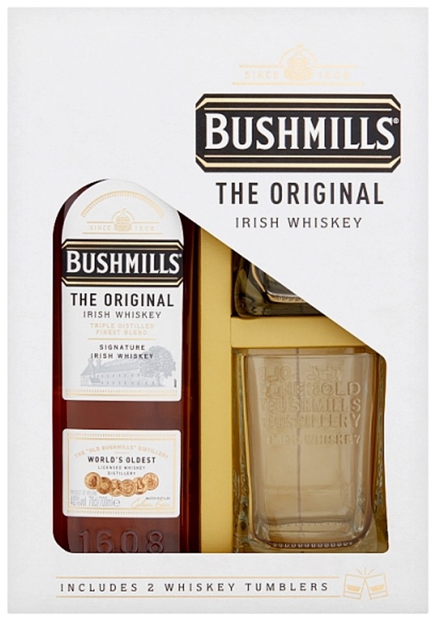 Купить Подарочный набор Bushmills виски 40% 700 мл в кредит в Алматы ...