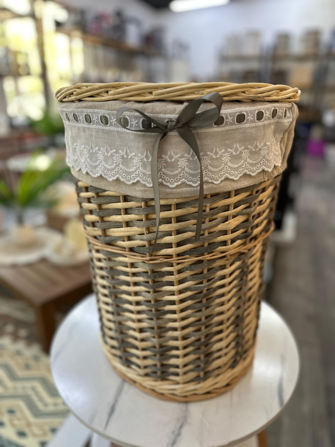 Купить EVIM корзина 585085660 46x37x46 см, ивовая лоза в Алматы ...