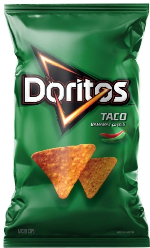 Купить Чипсы Doritos кукурузные TACO BAHARATLI 130 г в Алматы – Магазин на Kaspi.kz