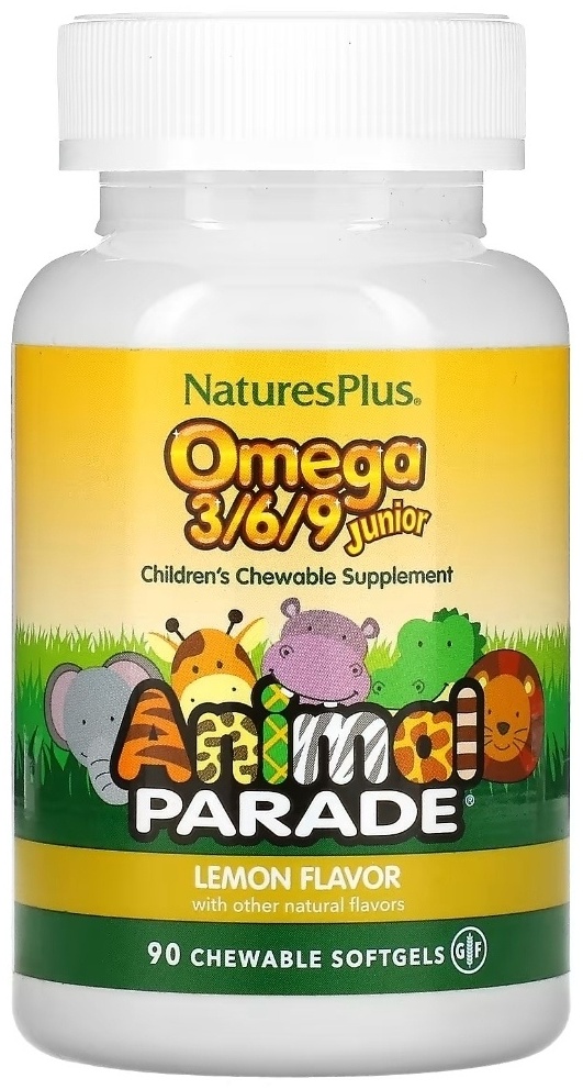 Купить Nature's Plus омега жирные кислоты Source of Life Animal Parade ...