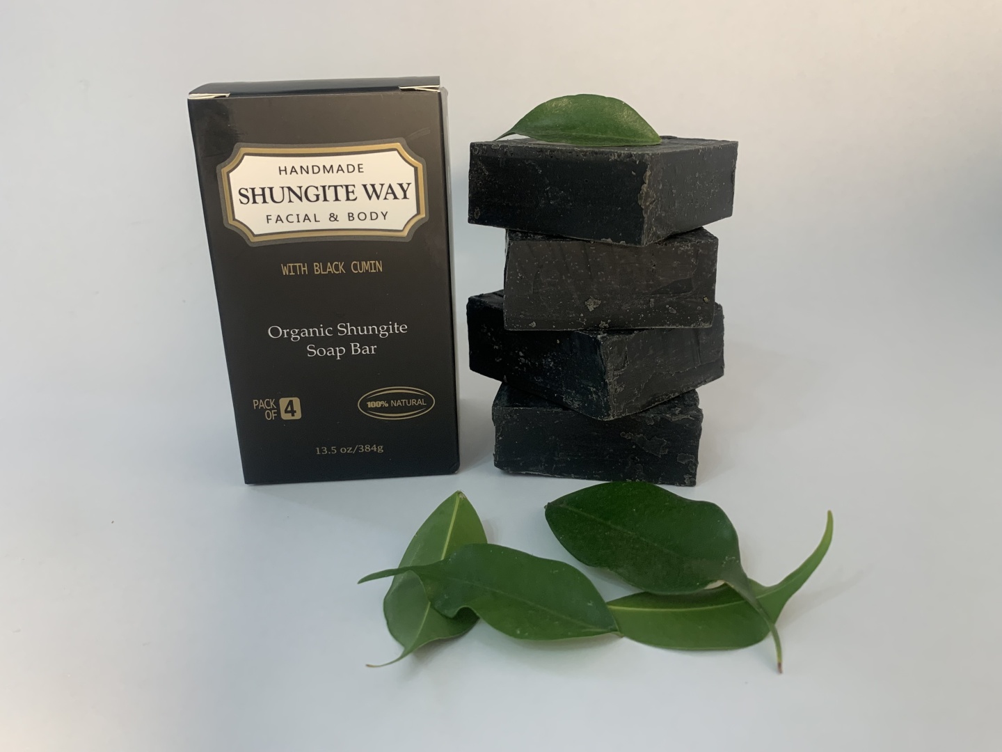 Купить Кусковое мыло туалетное Shungite Way Organic Shungite Soap 384 г ...