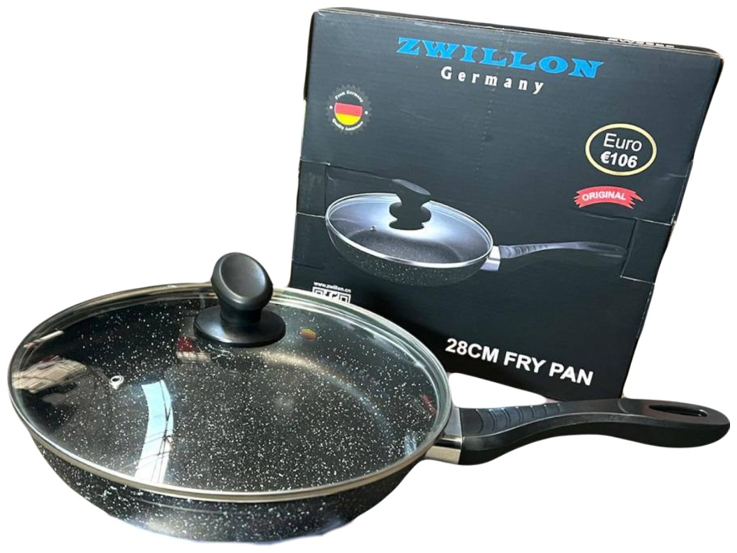 Купить Сковорода универсальная ZWILLON FRY PAN 28 см, сталь в Алматы ...