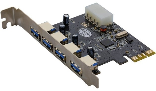 Купить Плата расширения USB 3.0 PCI -EXPRESS 4 PORT+MOLEX PCI-E в Алматы – Магазин на Kaspi.kz