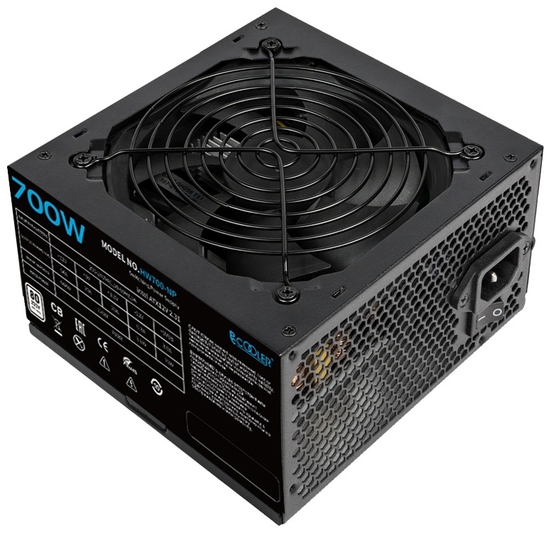 Купить Блок питания PCcooler HW700-NP 700 Вт в Алматы – Магазин на Kaspi.kz