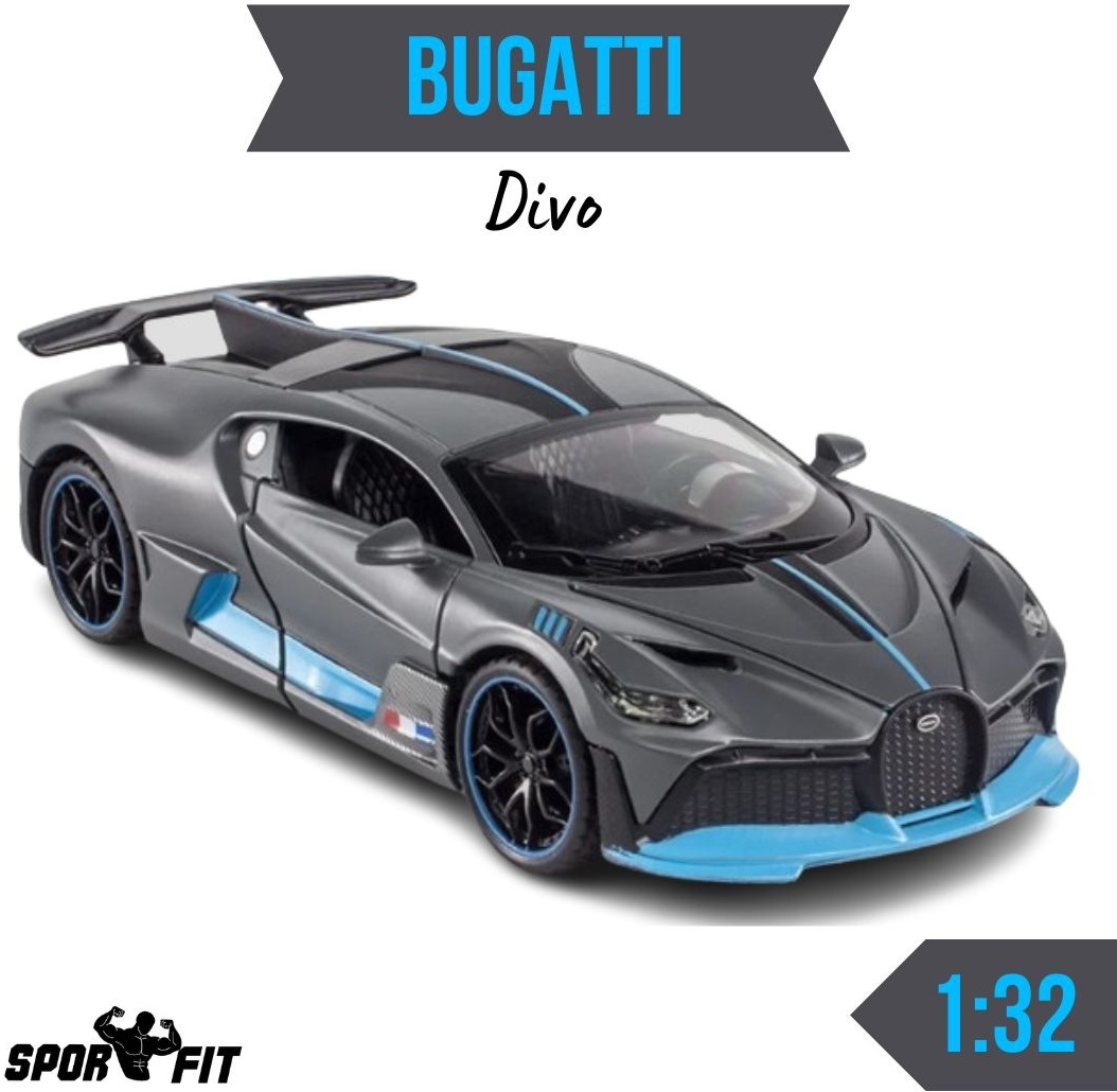 Купить Bugatti Divo 12823038_10280, металл, серый в Алматы – Магазин на ...