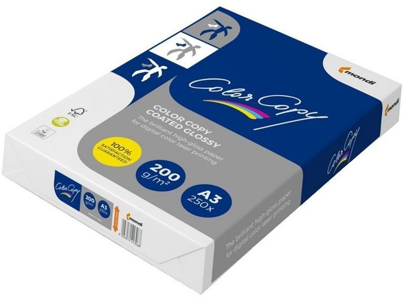 Купить Mondi Color Copy Glossy 200 А3 250 листов белый в Алматы ...