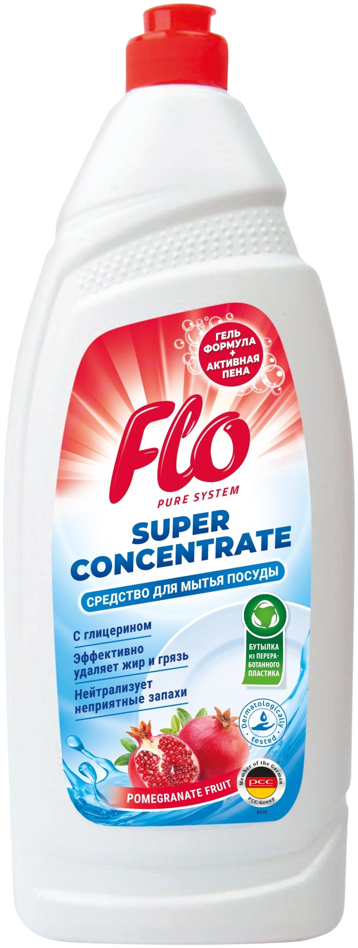 Купить FLO жидкое Pomegranate fruit 0.9 л в кредит в Алматы – Kaspi Магазин