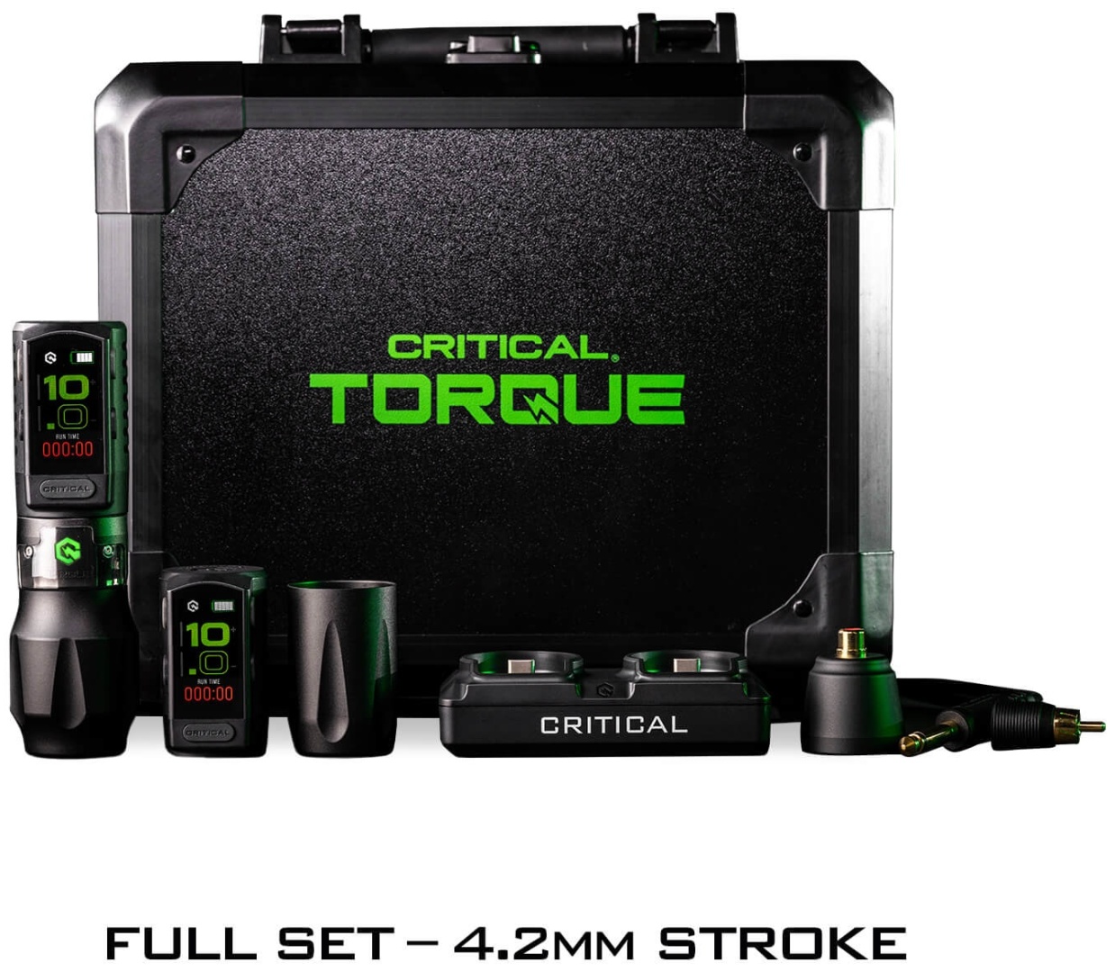 Купить Тату-машинка CRITICAL Torque Full Set with Travel Case роторная ...