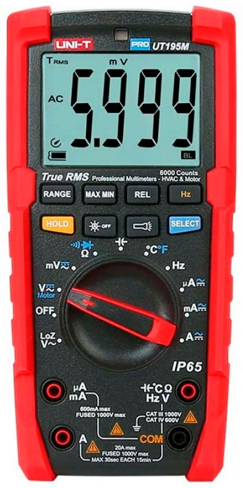 Купить UNI-T мультиметр UT195M цифровой в Алматы – Магазин на Kaspi.kz