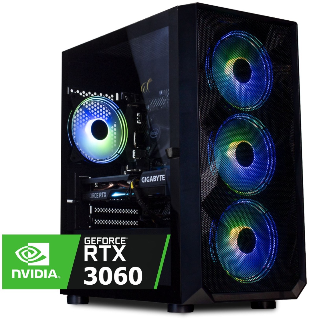 Купить Системный блок Tehnicom i5-12400F/ RTX 3060/ 16GB/ SSD 1000 Гб ...