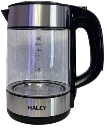 Купить Электрочайник Haley HY-8824 черный в Алматы – Магазин на Kaspi.kz