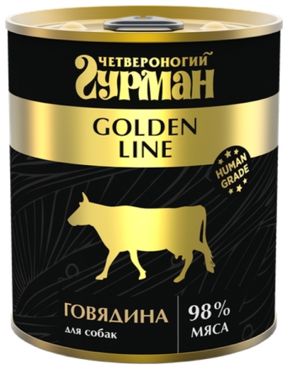 Купить Корм Четвероногий Гурман 6547657 все породы 340 г 1 шт в Алматы ...