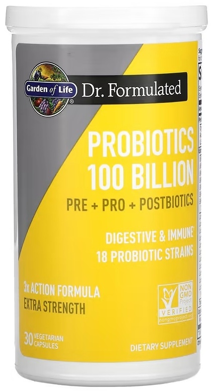 Купить Garden of Life пробиотик Probiotics, 100 Billion 30 капсул в ...