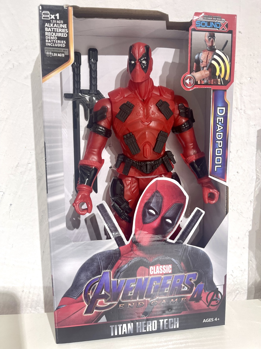 Купить Фигурка MIC Deadpool 30 см в кредит в Алматы – Kaspi Магазин