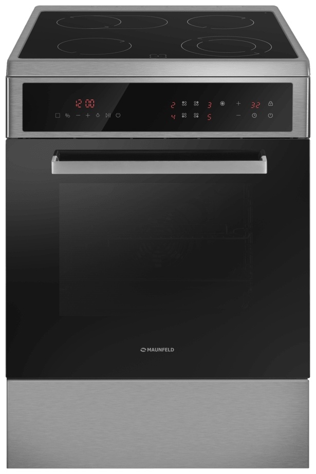 Купить Кухонная плита MAUNFELD MAUNFELD MEC611CS10TD стальной в Алматы ...