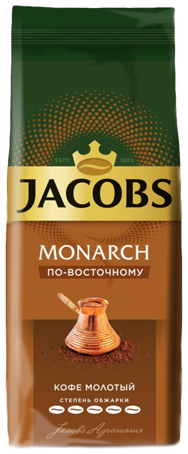 Купить Кофе Jacobs Monarch молотый 230 г в Алматы – Магазин на Kaspi.kz