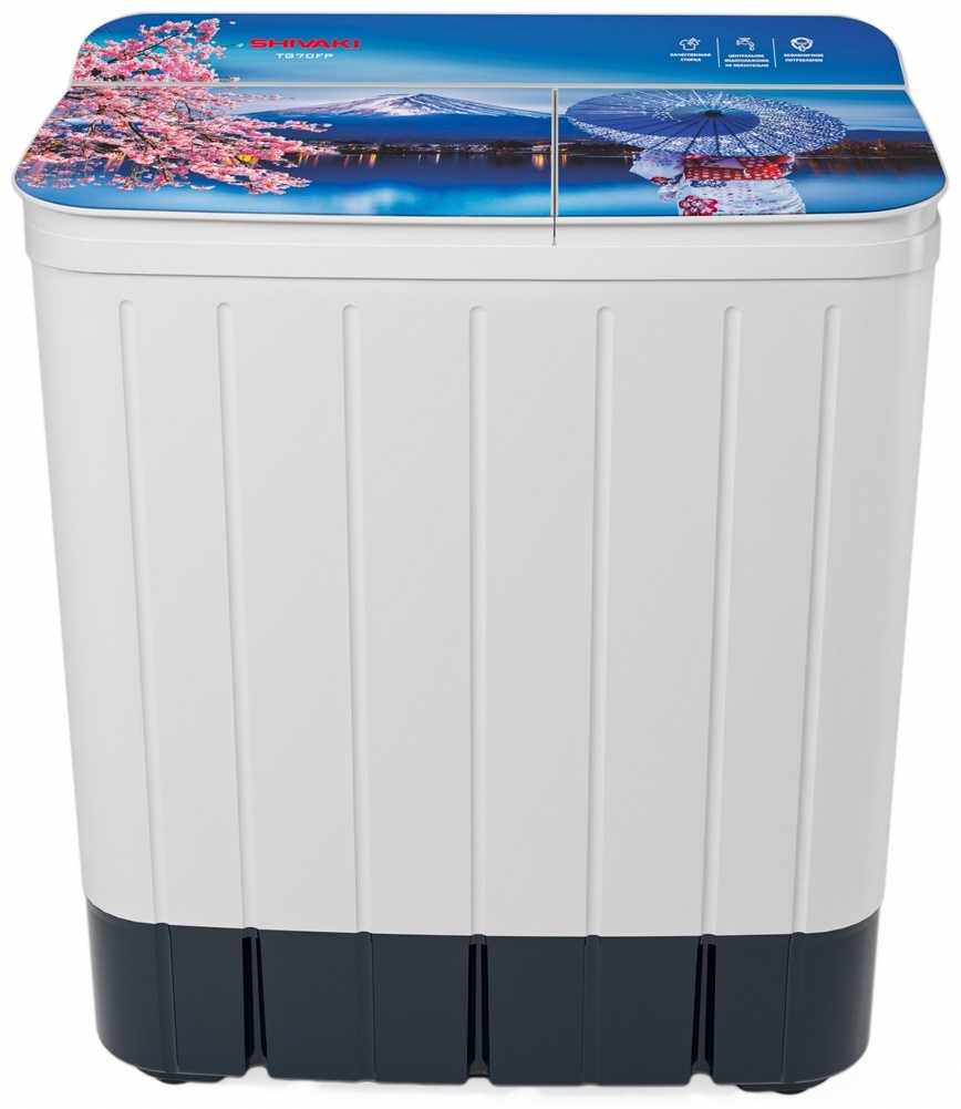 Купить Стиральная машина Shivaki TG70FP Water 02 белый, синий в Алматы ...