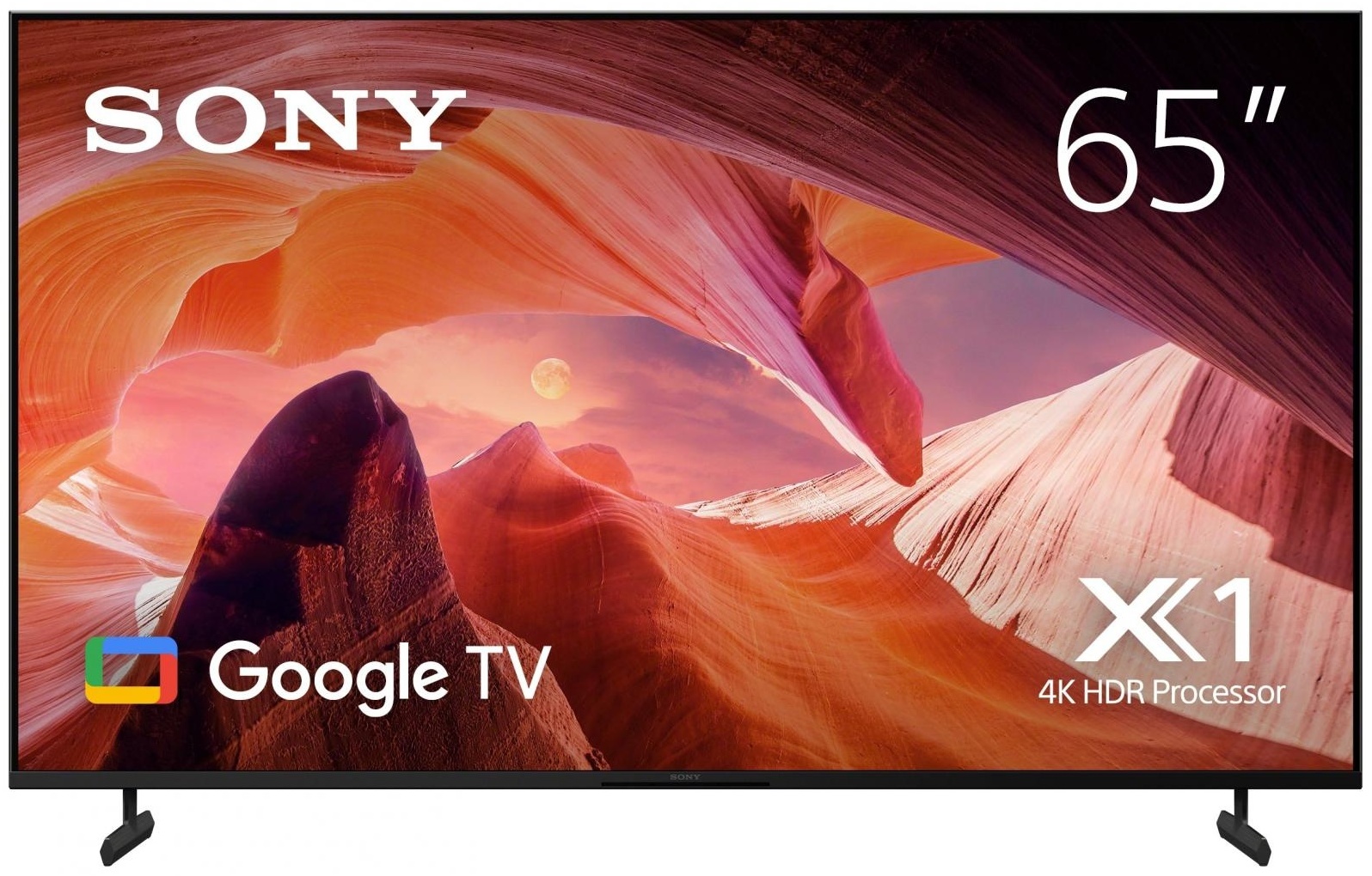 Купить Телевизор Sony KD65X80L черный в Алматы – Магазин на Kaspi.kz
