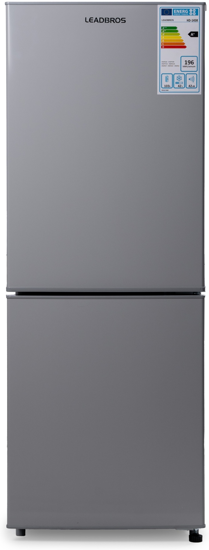 Купить Холодильник Leadbros HD-145R серебристый в Алматы – Магазин на Kaspi.kz