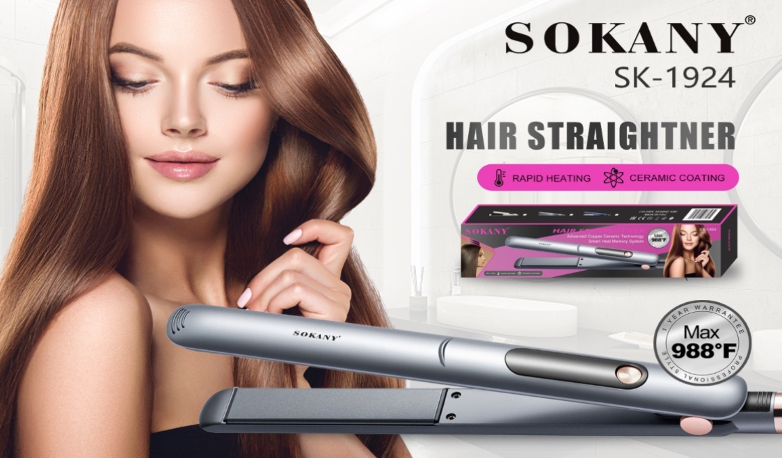Купить SOKANY SK-1924 утюжок в Алматы – Магазин на Kaspi.kz