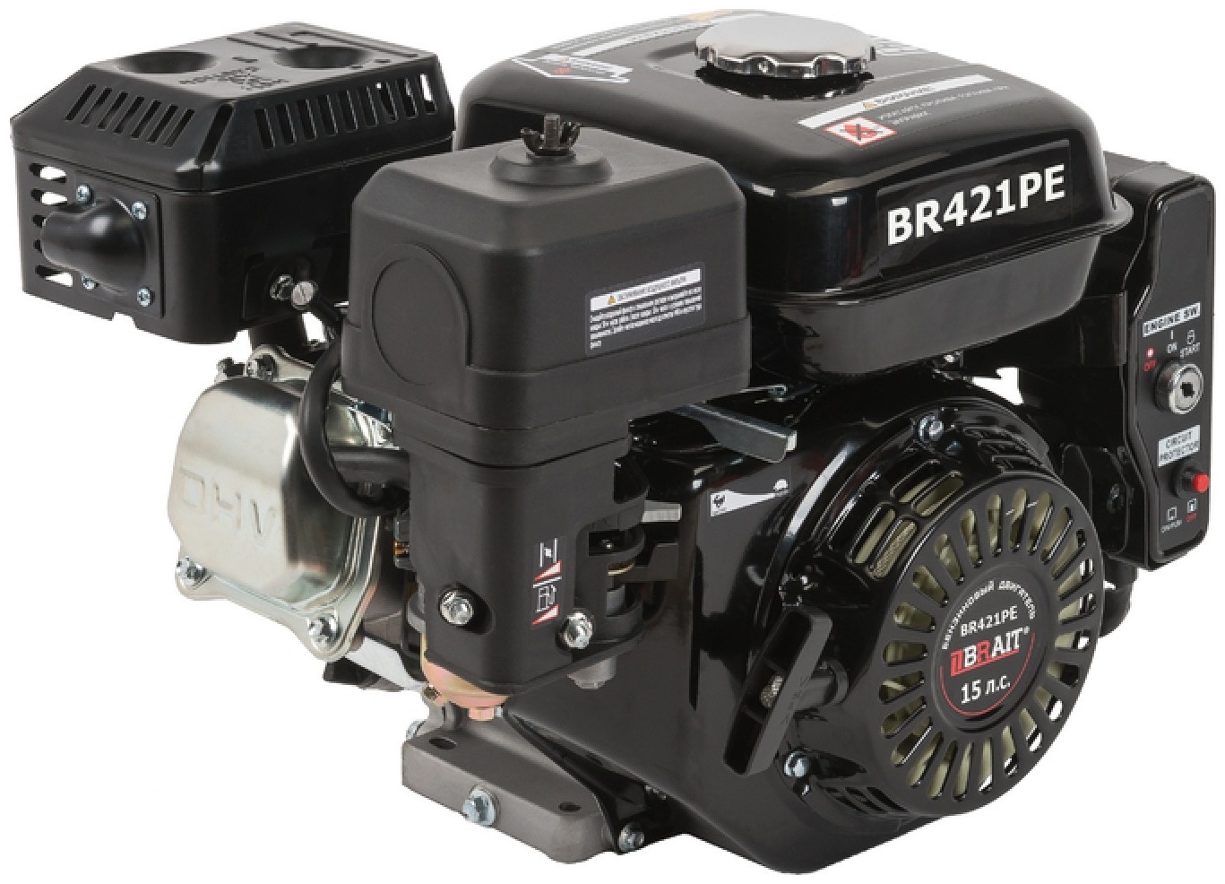 Купить Двигатель BRAIT бензиновый BR421PE 15 л.с. в Алматы – Магазин на Kaspi.kz