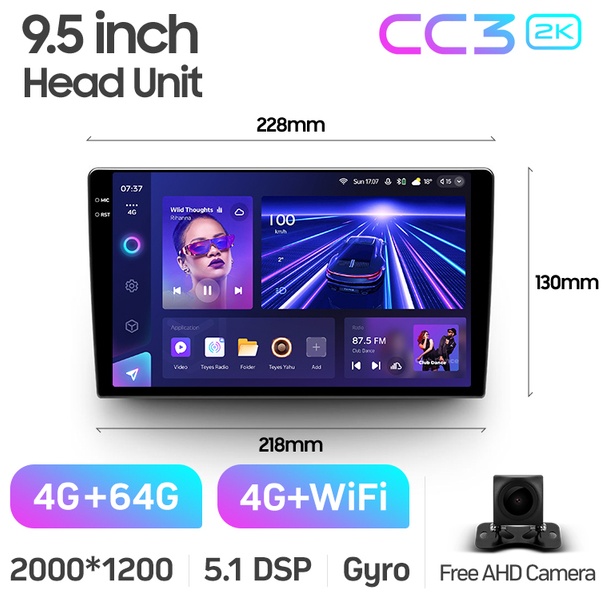 Купить Teyes CC3 2K в штатное место в Алматы – Магазин на Kaspi.kz