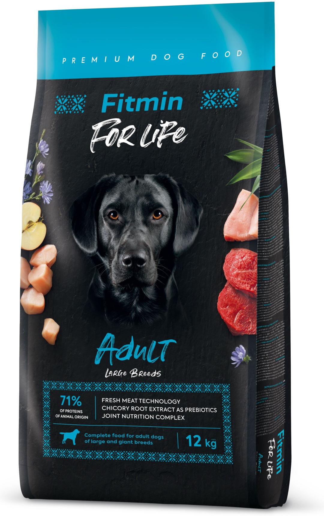 Купить Корм Fitmin For Life Adult Large Breeds для взрoслых крупных и ...