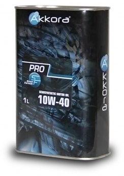 Купить Моторное масло Полусинтетическое Akkora Pro 10W-40 1 л в Алматы – Магазин на Kaspi.kz