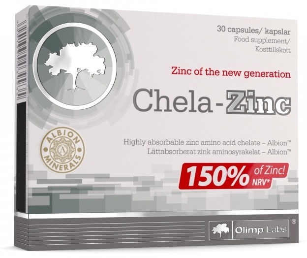 Купить Olimp Labs Chela-Zinc капсулы 30 шт в Алматы – Магазин на Kaspi.kz