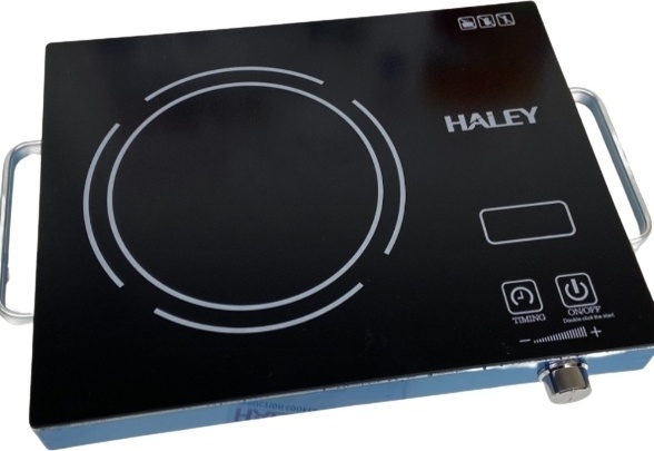 Купить Настольная плита Haley HY-1802A черный в Алматы – Магазин на Kaspi.kz