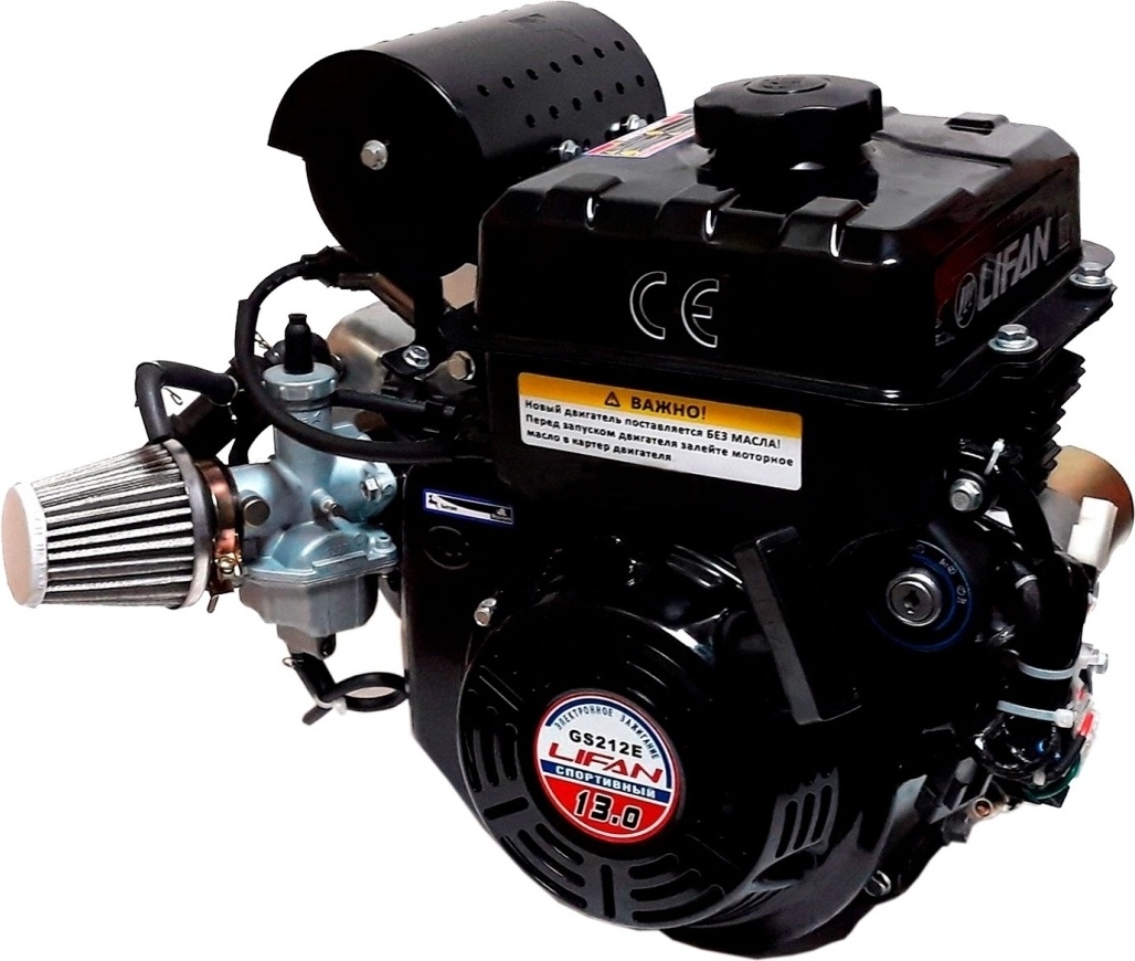 Купить Двигатель Lifan бензиновый GS212E 13 л.с. в кредит в Алматы ...