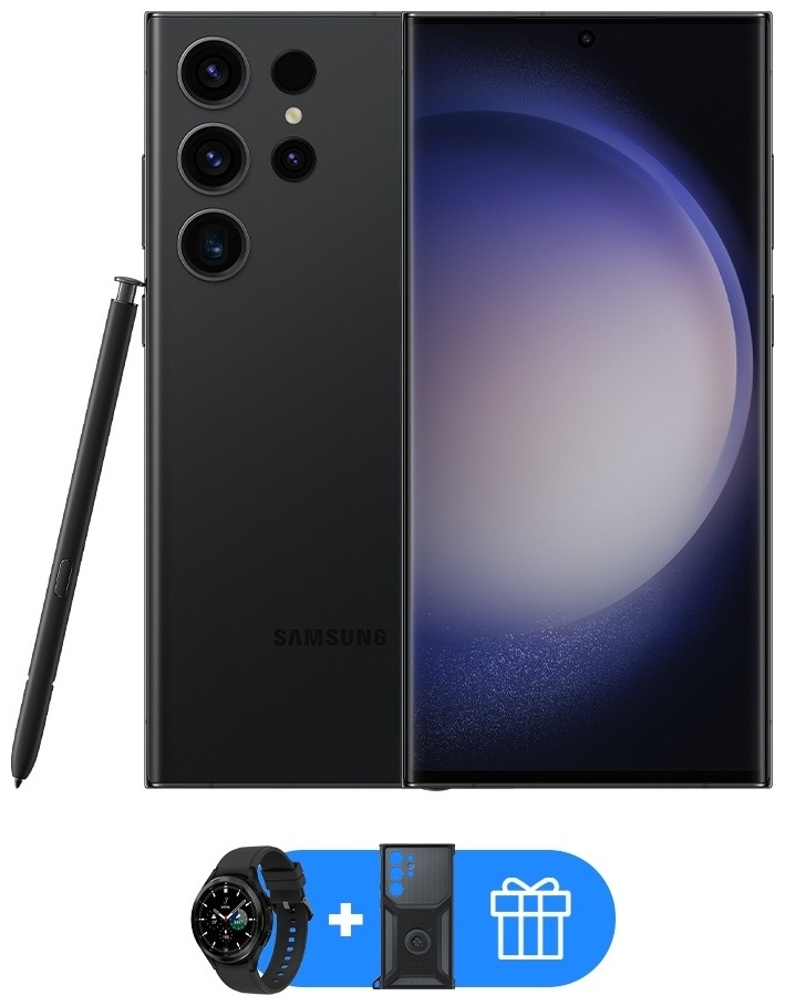 Купить Смартфон Samsung Galaxy S23 Ultra 5G 12 ГБ/256 ГБ черный ...