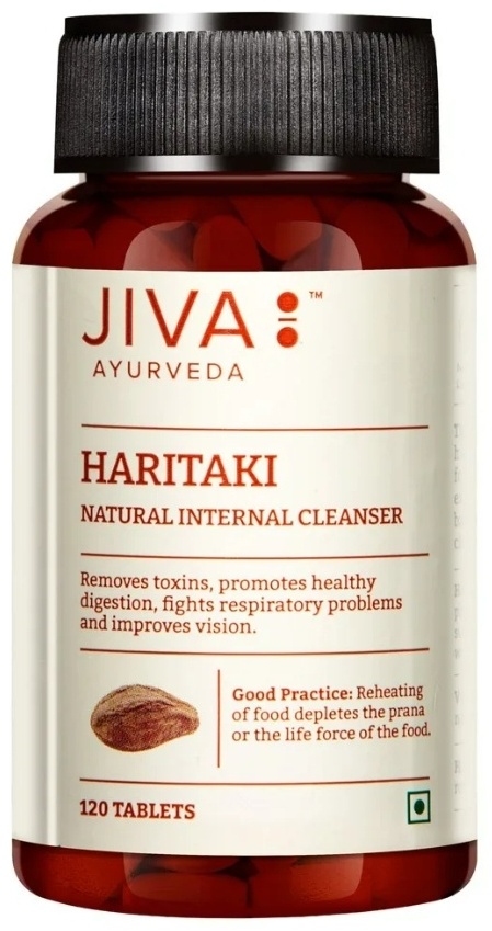 Купить Jiva Ayurveda Харитаки Haritaki таблетки 120 шт в Алматы ...
