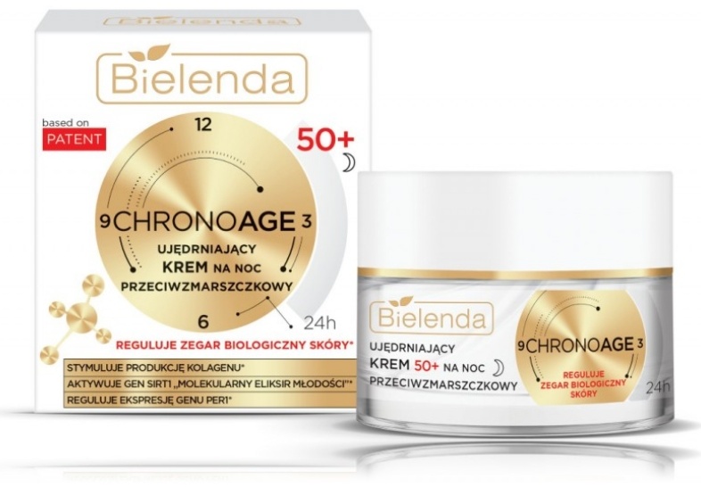 Купить Bielenda крем Chrono Age 24 ночной 50+ для лица 50 мл в Алматы ...